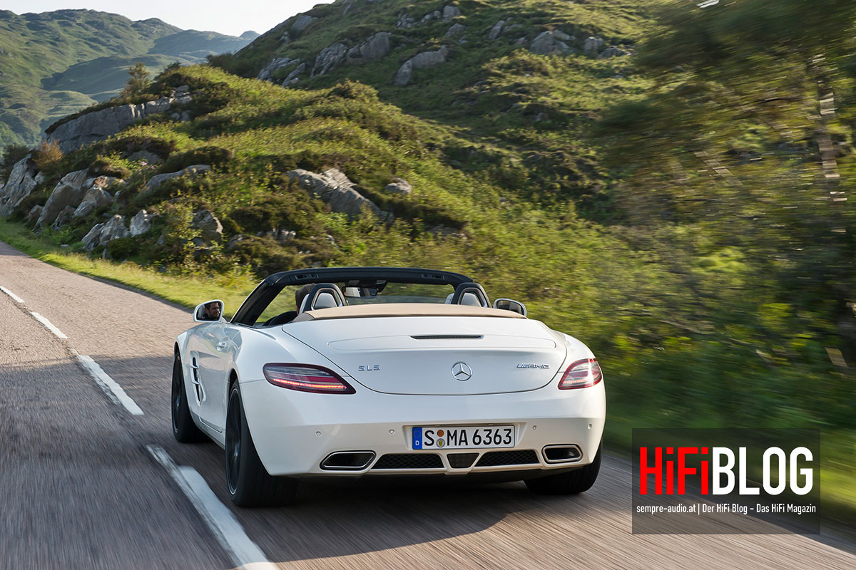 Bang & Olufsen BeoSound AMG Sound System im Mercedes Benz SLS AMG ...