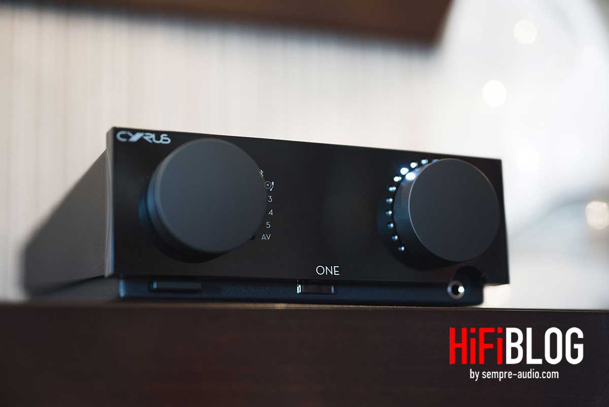 Cyrus ONE Integrated Stereo Amplifier - Multifaceted High performance ...