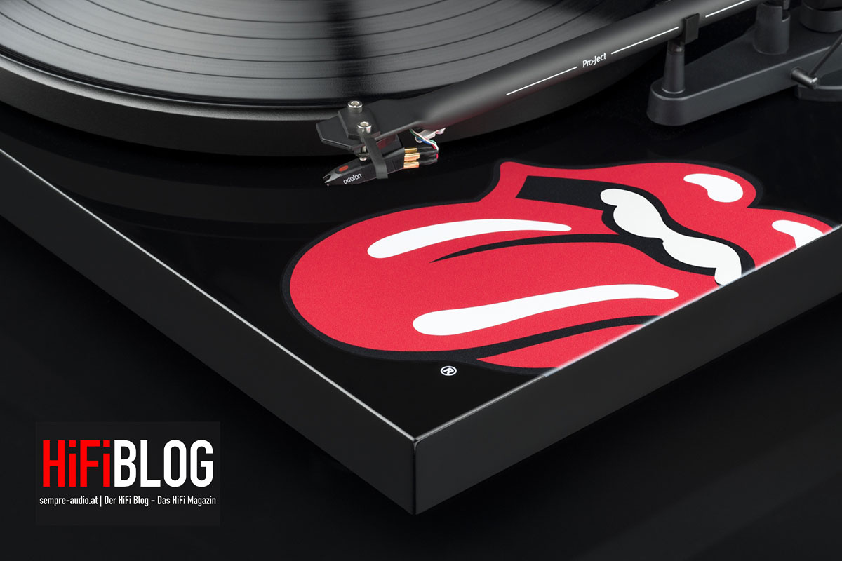 Pro-Ject Rolling Stones Record Player - „Tongue and lips“ | sempre-audio.at