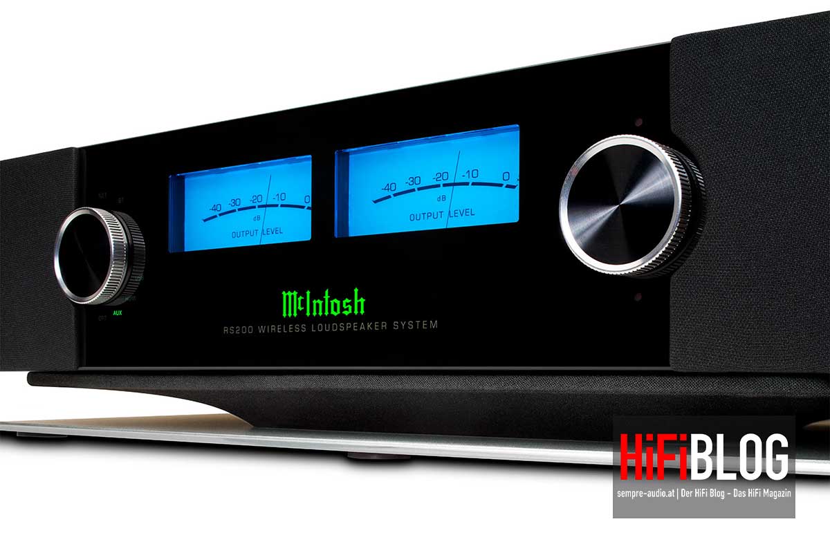 McIntosh RS200 Wireless Loudspeaker System | sempre-audio.at