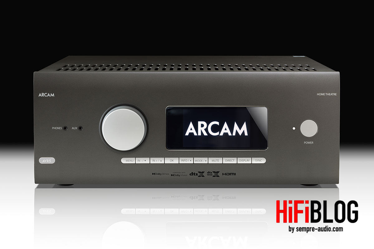 Arcam AVR5 Class AB AV Receiver - Der neue AV-Receiver der Arcam HDA ...