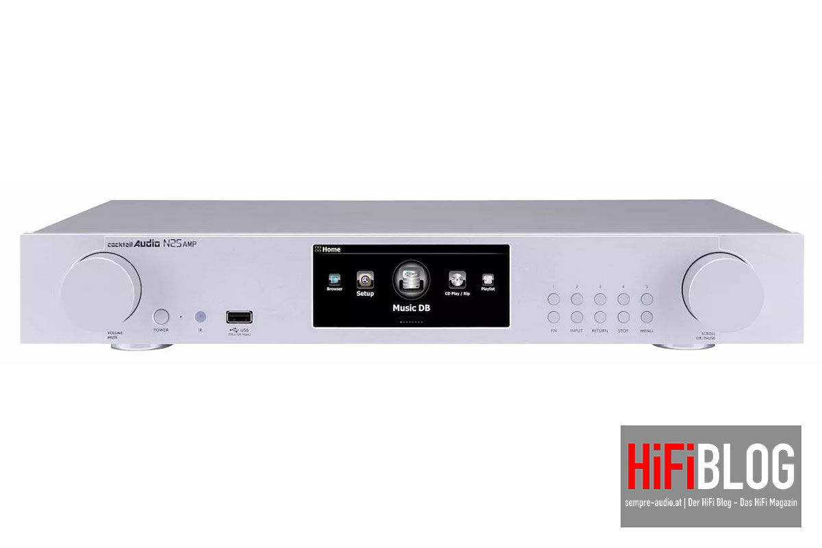 Cocktail Audio N25 Music Streamer und Cocktail Audio N25 AMP Music ...
