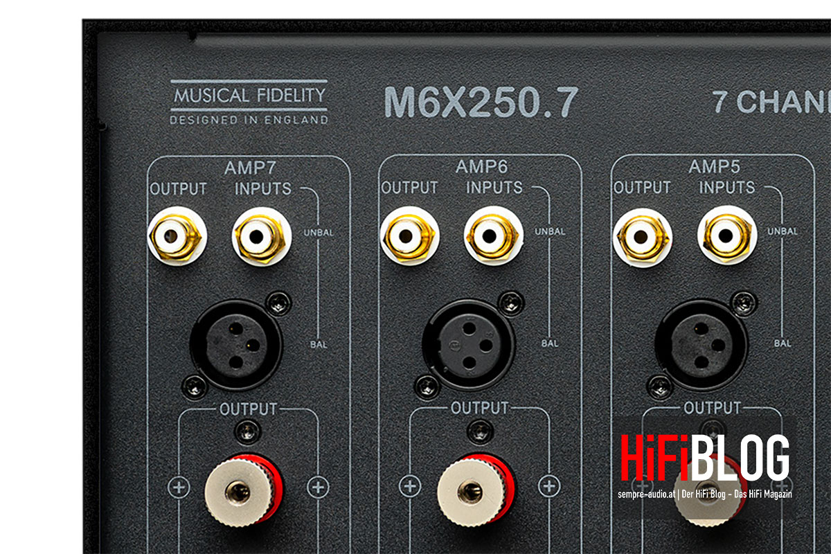 Musical Fidelity M6x 250.7 7 Channel Power Amplifier | sempre-audio.at
