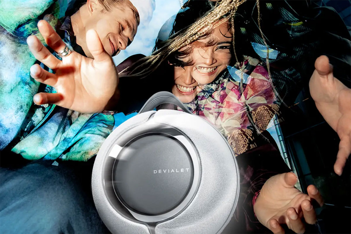 Devialet Mania Portable Smart Speaker - Tragbarer HiFi Smart Speaker mit 360° Stereo Klang ...