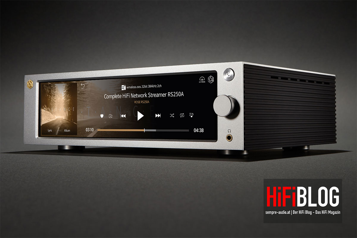 HiFi Rose RS250A HiFi Network Streamer | sempre-audio.at