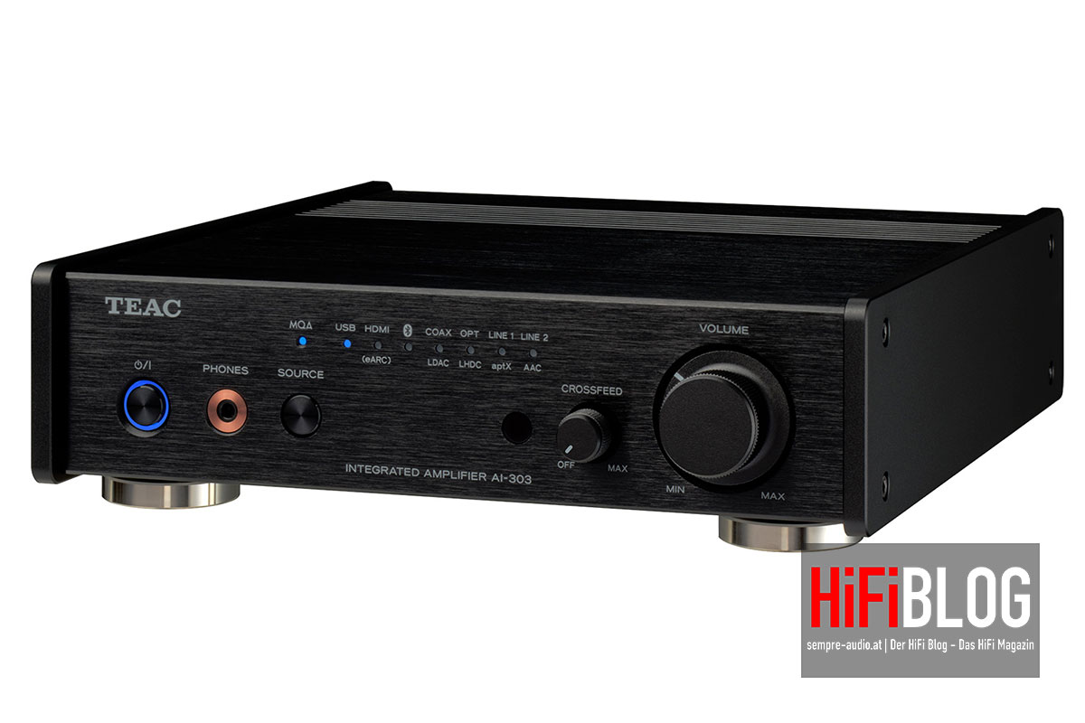 Teac AI-303 Integrated Amplifier mit Hypex NCORE Class D Amplifier | sempre-audio.at
