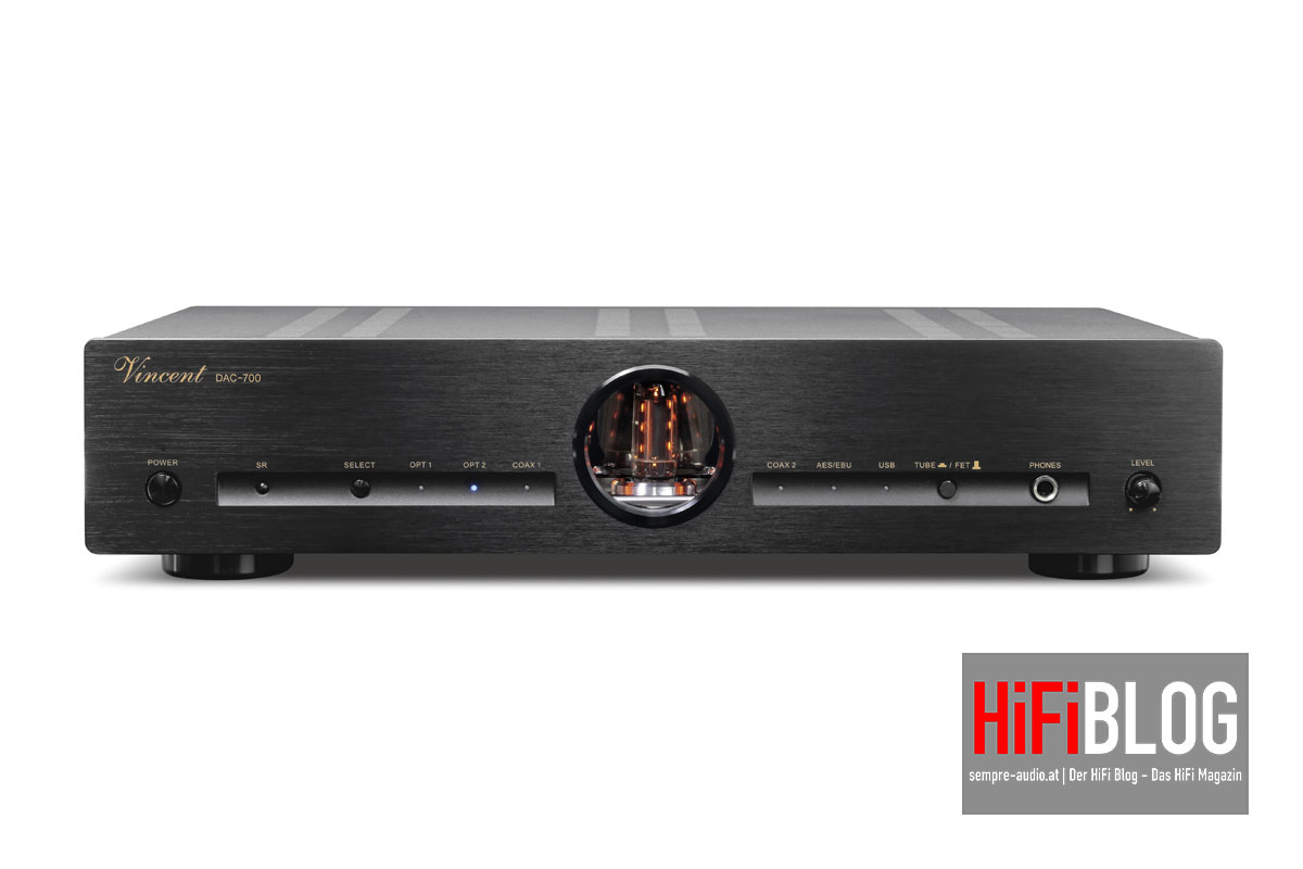 Vincent DAC-700 - Neu in der Vincent tubeLine | sempre-audio.at