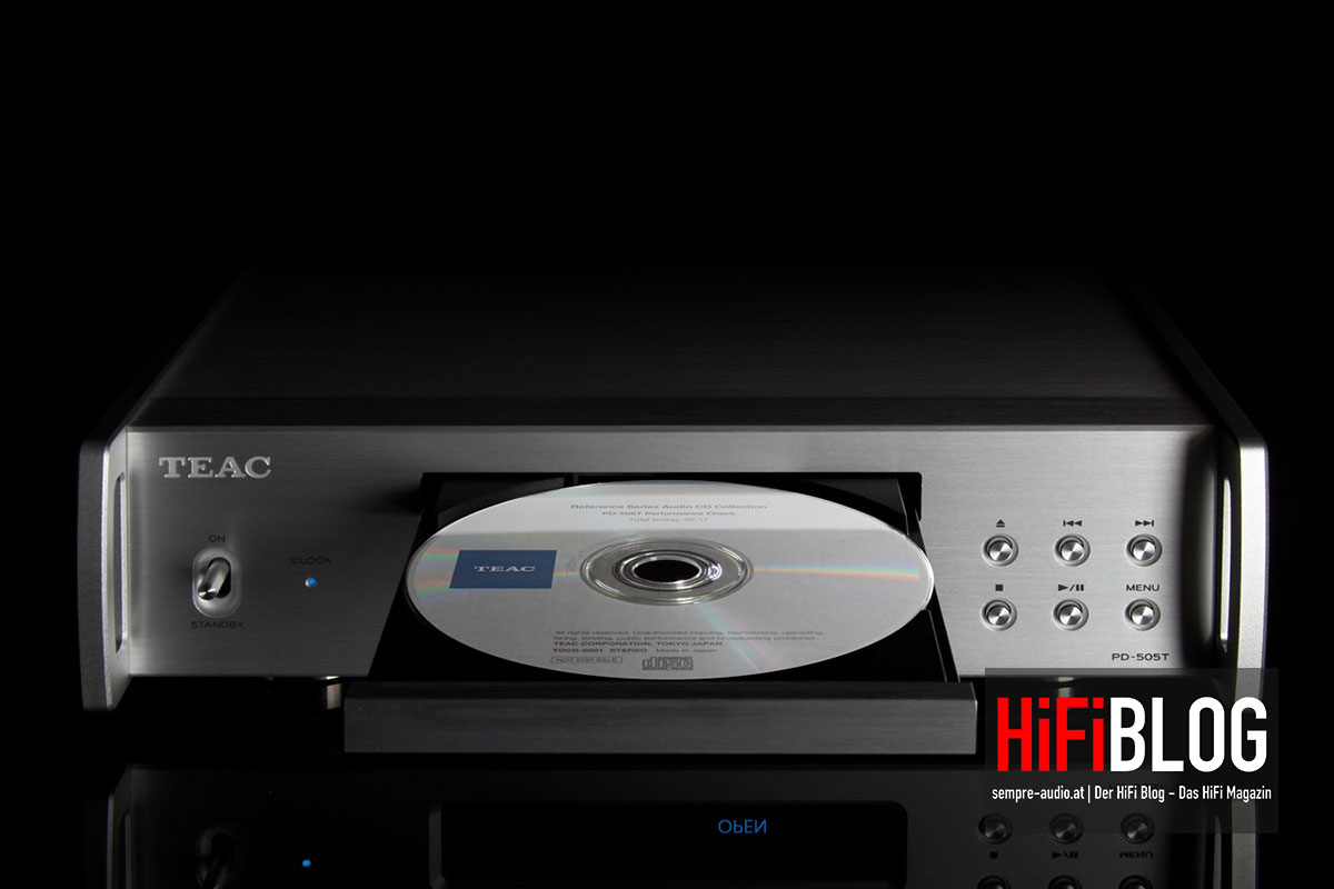 Teac PD-505T CD Transport - Neu in der Teac Reference 500 Series ...