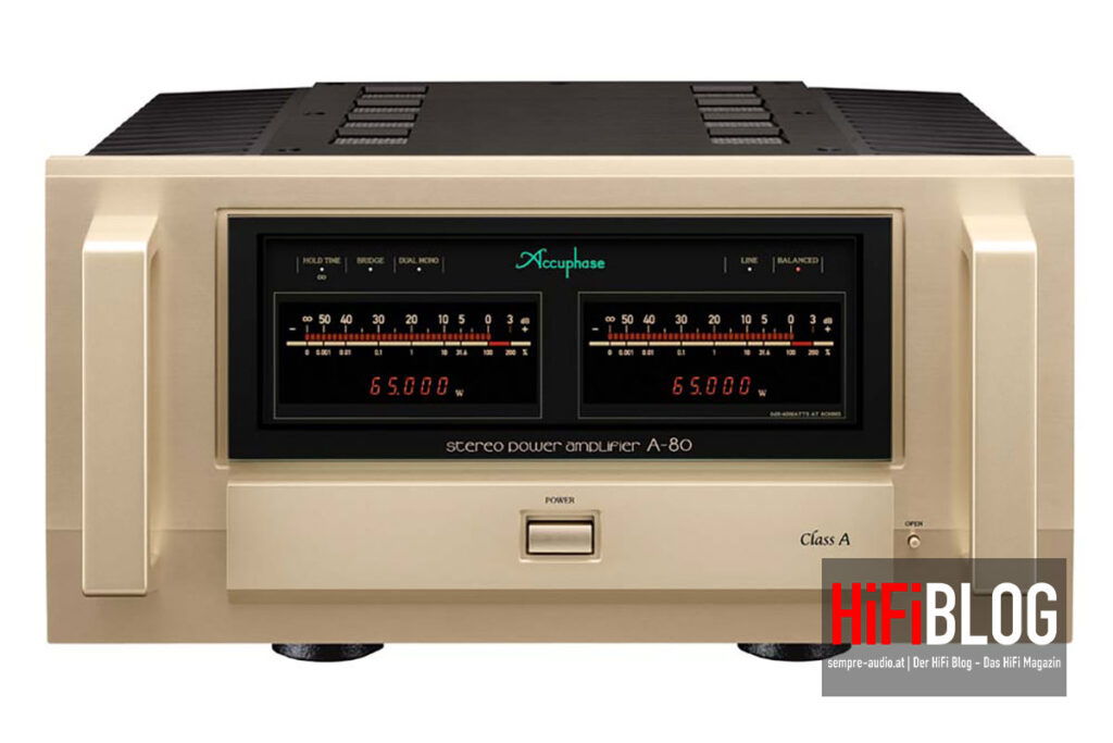 Accuphase A-80 Stereo Power Amplifier | sempre-audio.at