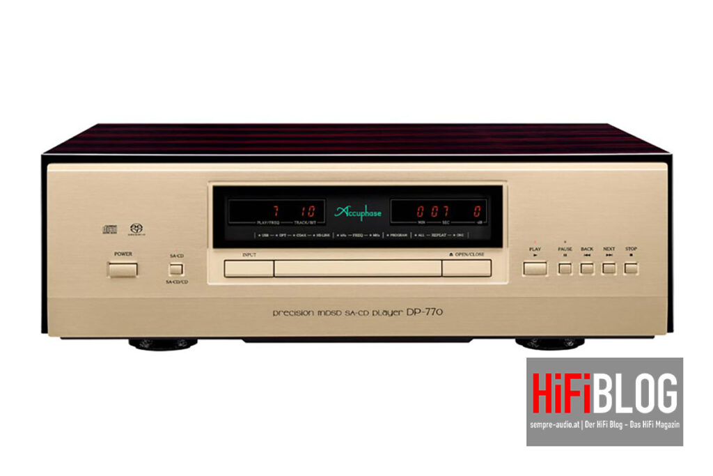 Accuphase DP-770 Precision MDSD SA-CD Player | sempre-audio.at
