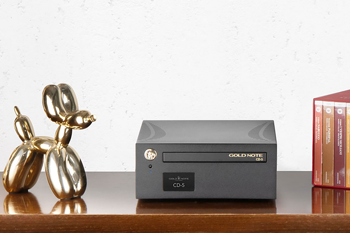 Gold Note CD-5 - Neuer CD-Player der Gold Note 5 Series | sempre-audio.at