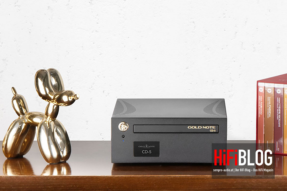 Gold Note CD-5 - Neuer CD-Player der Gold Note 5 Series | sempre-audio.at