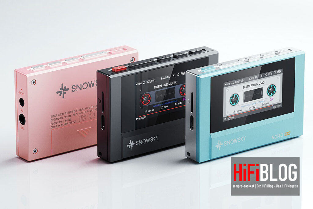FiiO lanciert SNOWSKY Echo Mini Portable High-res Lossless Music Player | sempre-audio.at