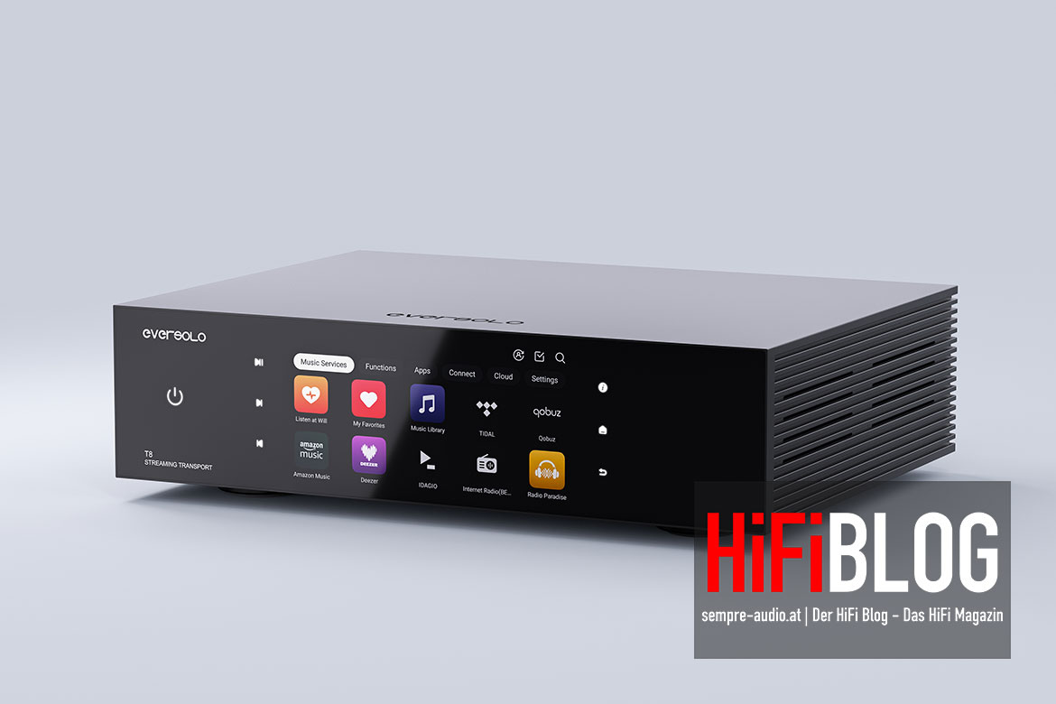 Neu zur High End 2025 - Eversolo T8 Streaming Transport | sempre-audio.at